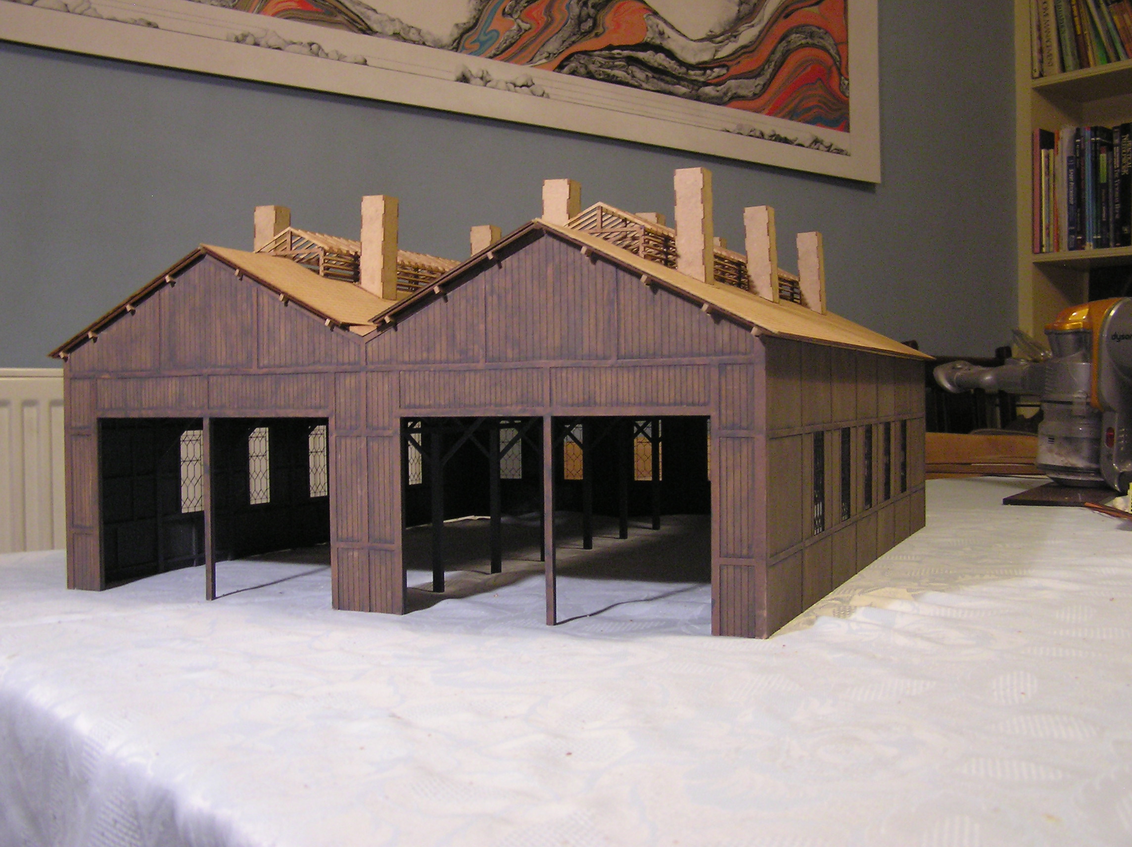 Bath Somerset & Dorset Loco Shed in 0 Gauge – Yeovil Model Railway ...